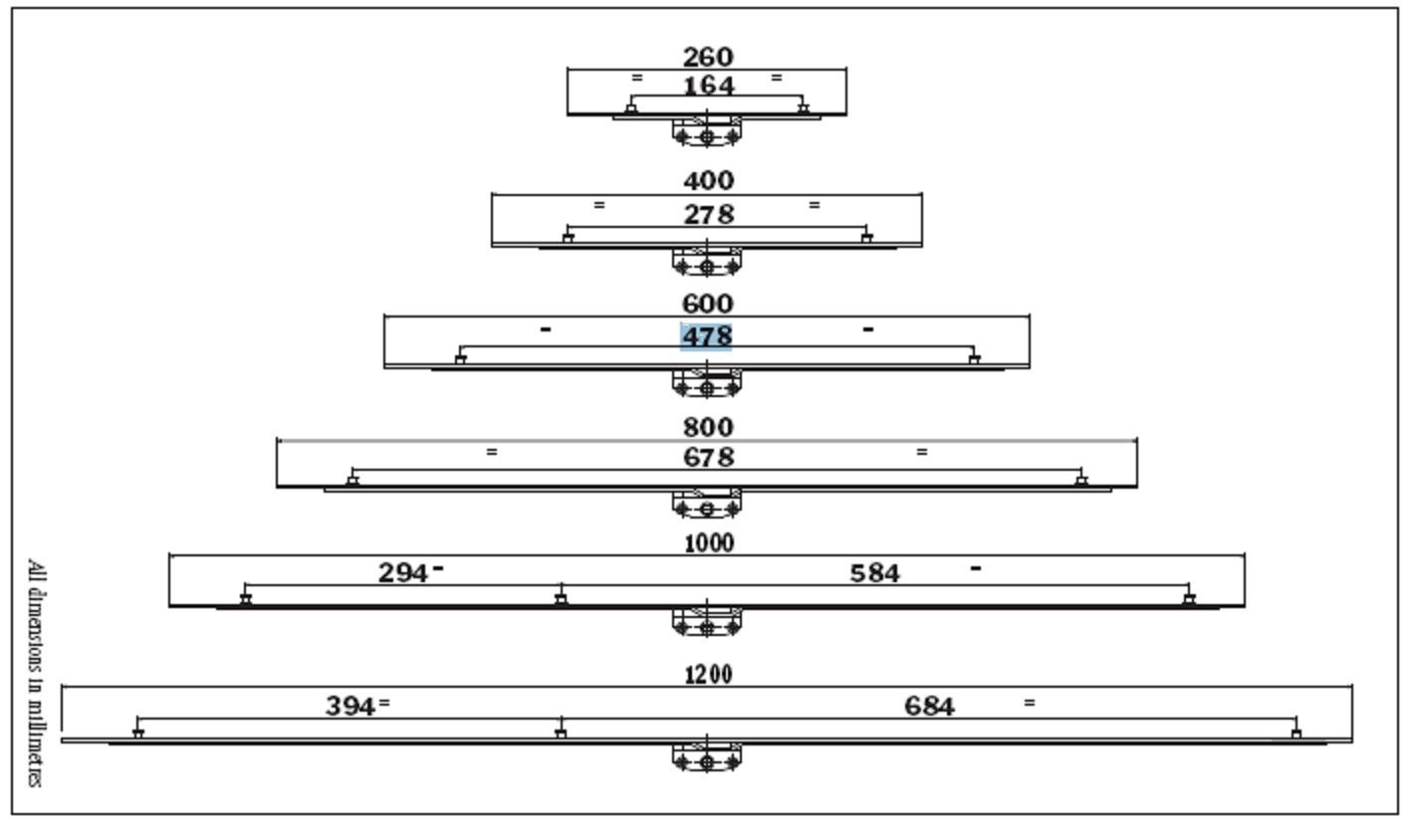 Inline window locking espag mechanism for uPVC double glazing windows